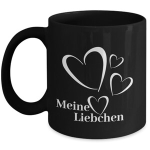 Meine Liebchen German Mug, My Love Mug, Sweetheart Mug - Etsy