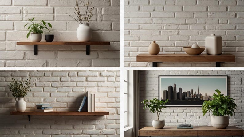 10 Minimalist Brick Wall Zoom Background Virtual Office Backdrop for ...