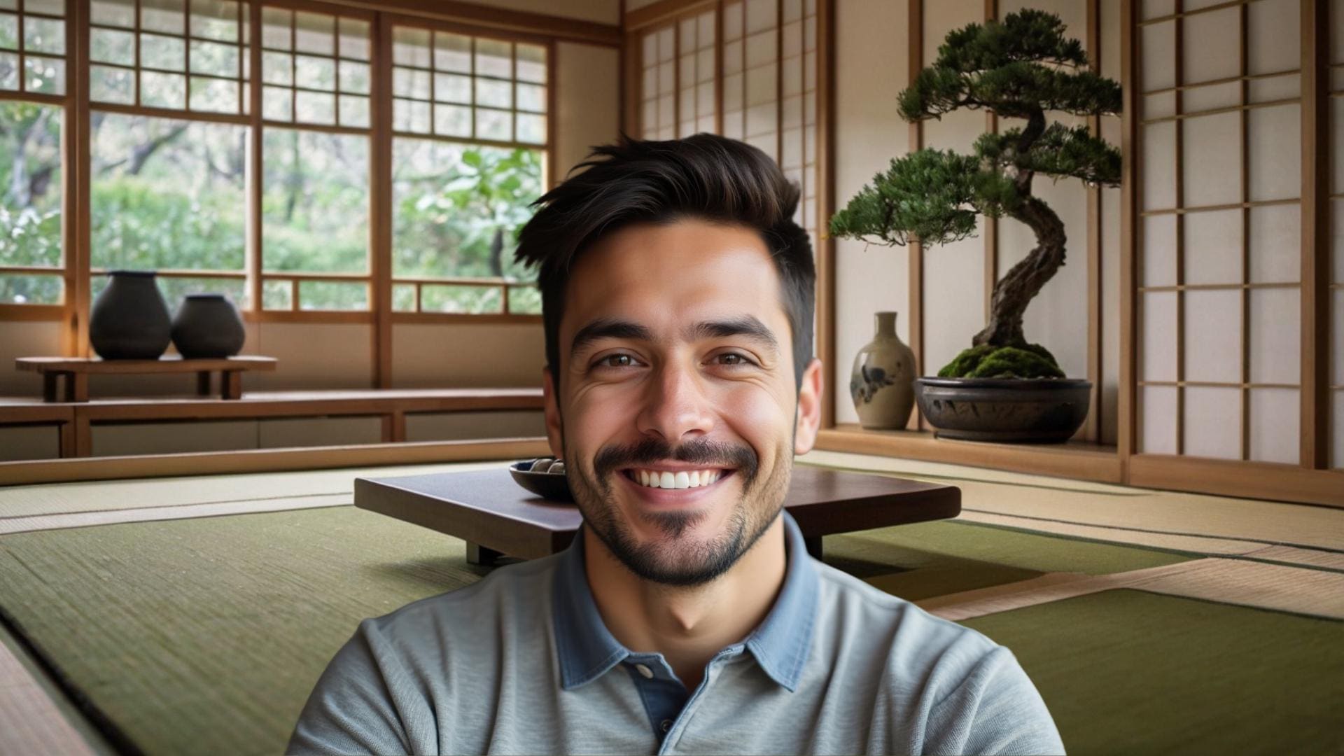 10 Japanese Zen Garden Zoom Background Serene Home Office Virtual ...