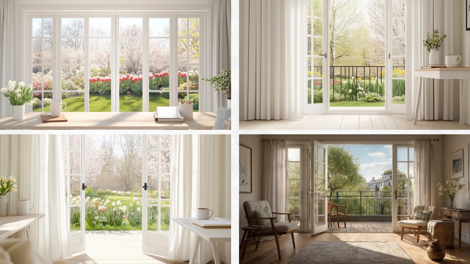 10 Spring Garden Zoom Background Virtual Office Backdrop Microsoft ...