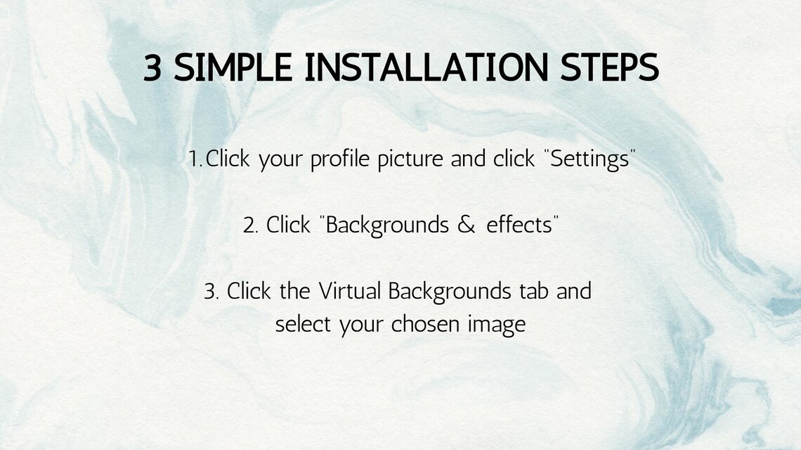 Professional Home Office Zoom Background Minimalist Neutral HD Virtual ...