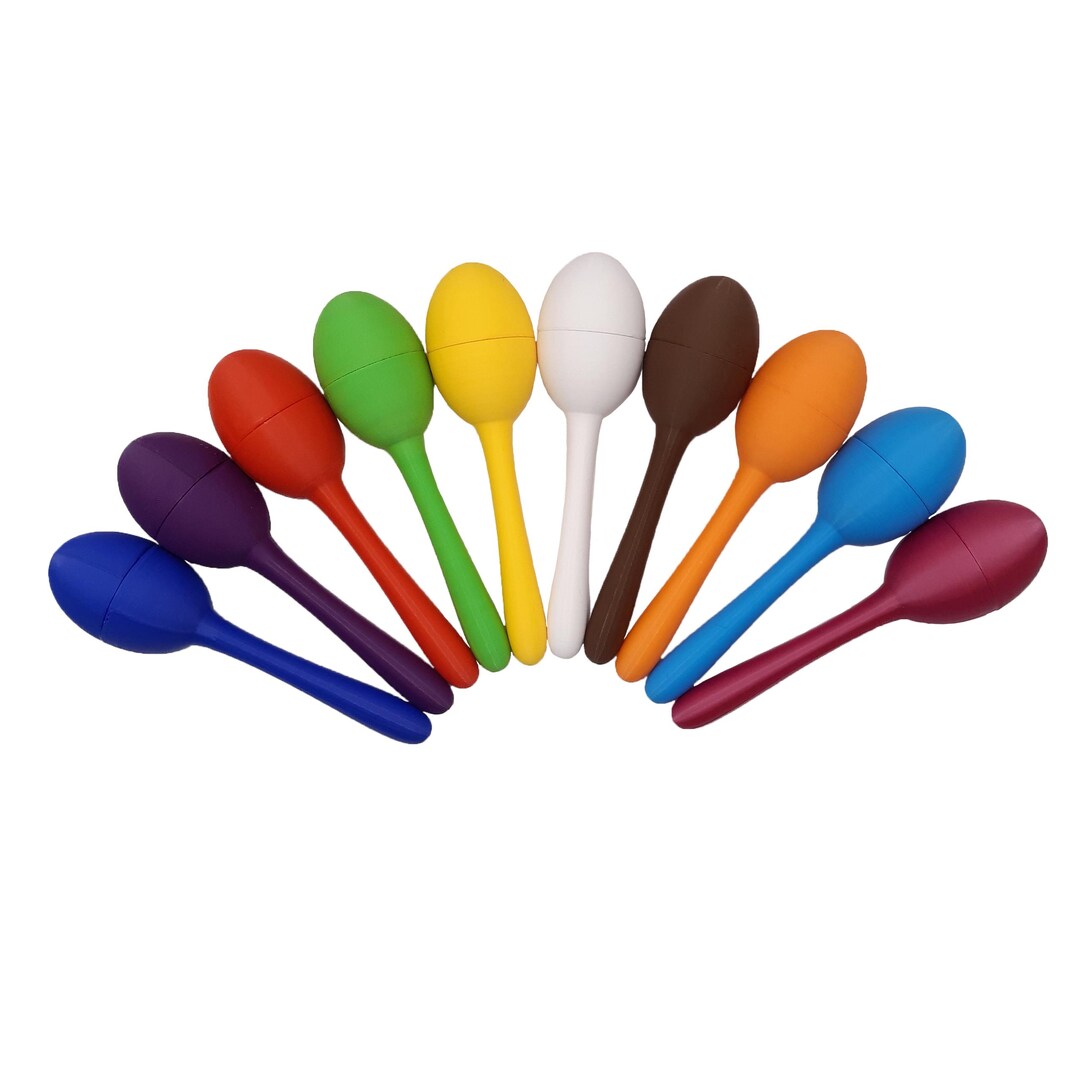 Unscrewable Maracas – Customizable Sound Shakers for Kids (3D Printed ...