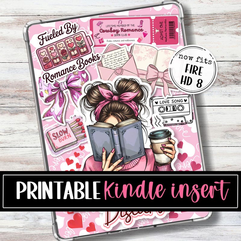 Kindle Charm Valentines - Etsy