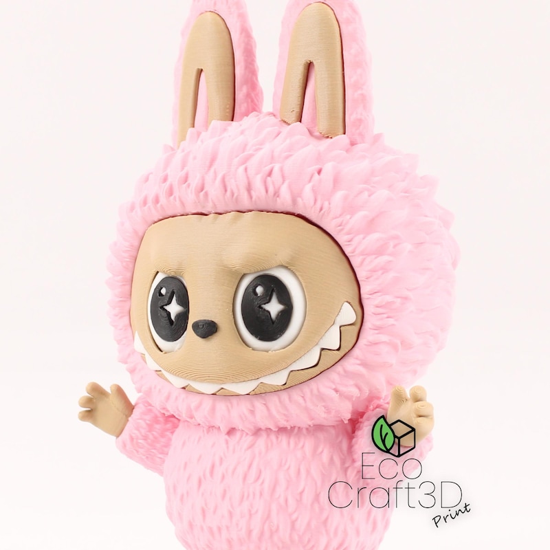 Labubu Yellow With Heart - Etsy