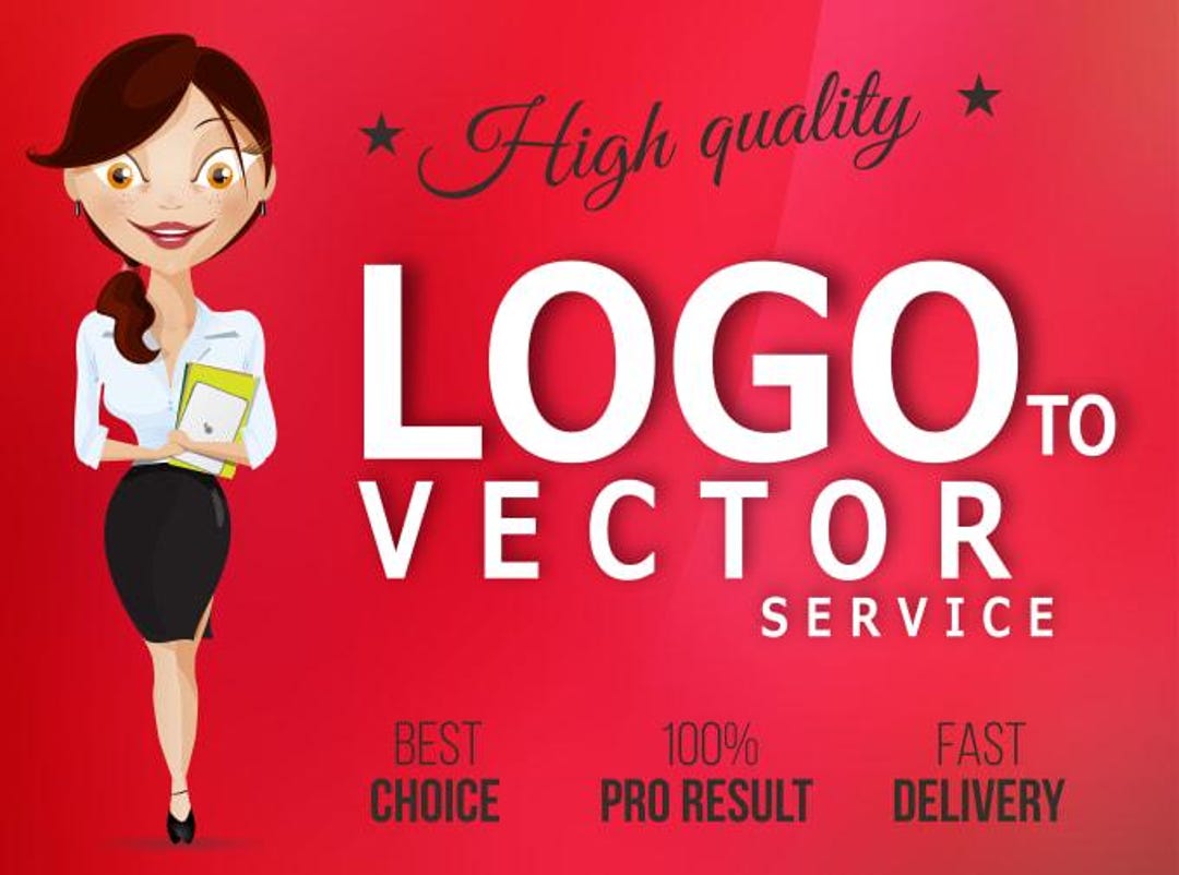 Convert Logo to Vector, Vectorize, Digitize - Etsy