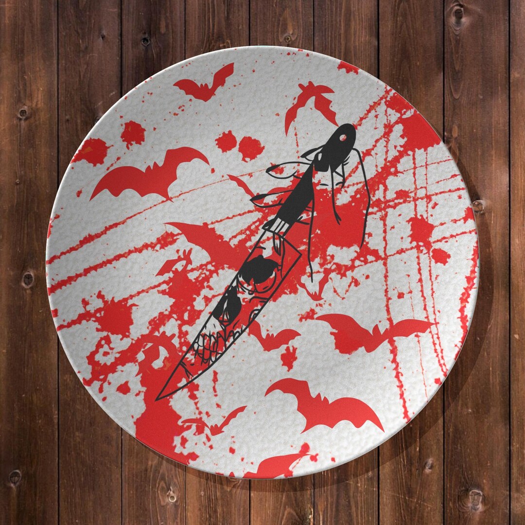 Horror Movie Halloween 10” Polymer Plate - Microwave Safe & Dishwasher ...