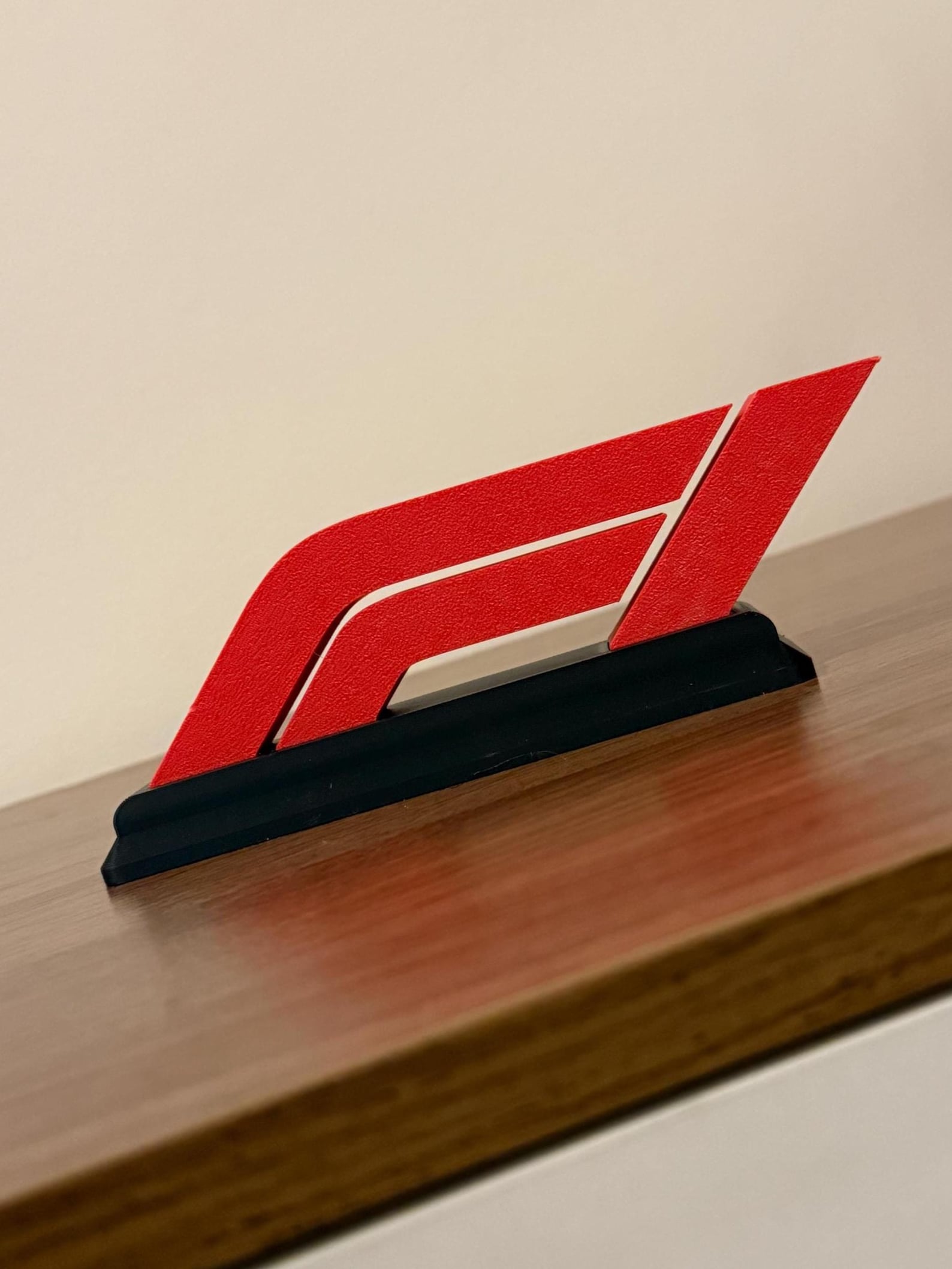 Formula 1 Logo Desk Display, 3D Printed F1 Logo, Racing Decor, F1 ...
