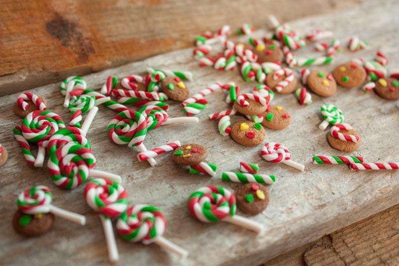 MINIATURE CHRISTMAS SWEETS Lot 30 Random Pieces of Cookies - Etsy