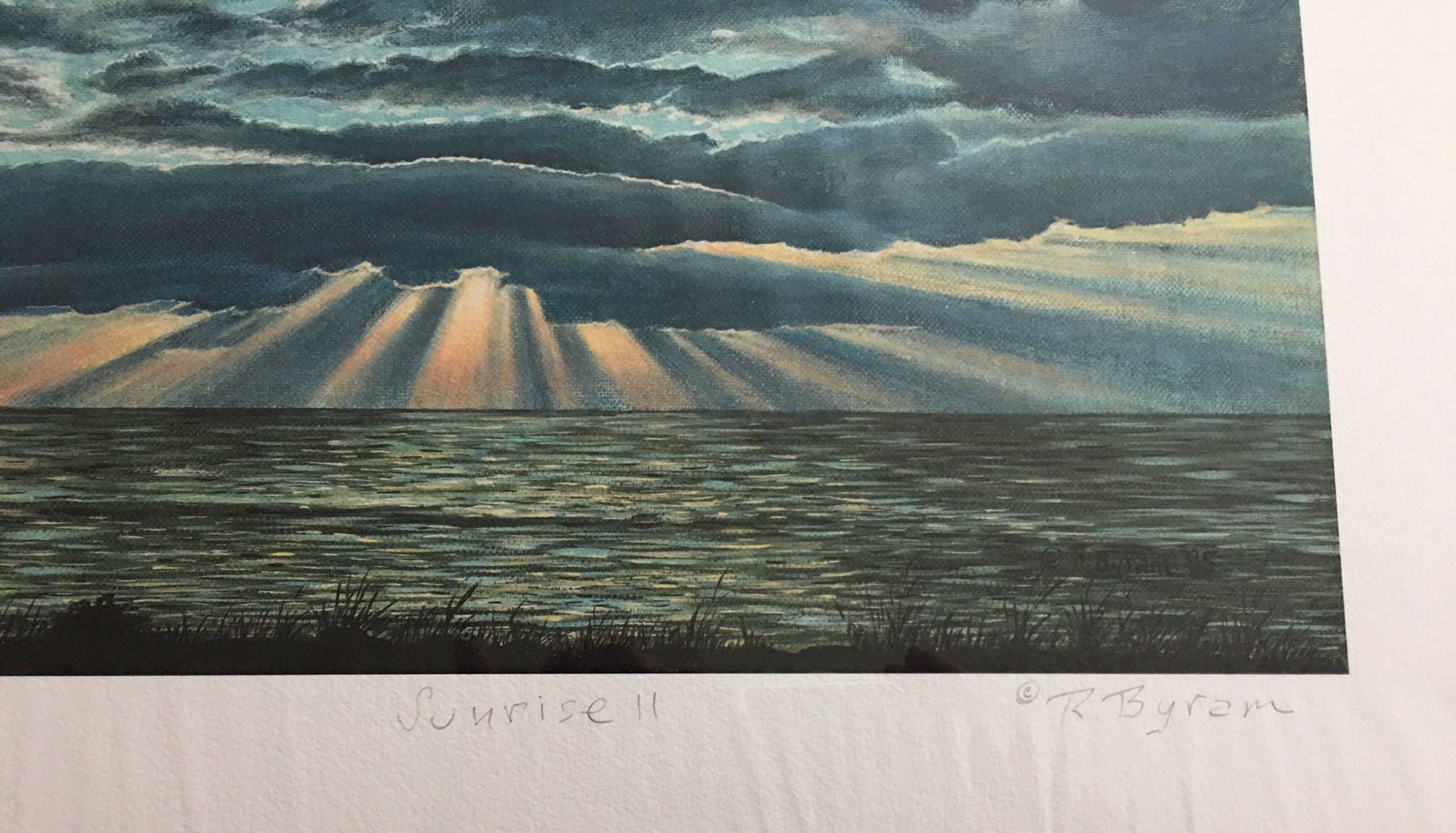 Asheville North Carolina Artist Ray Byram's Giclee Print "sunrise Ii ...