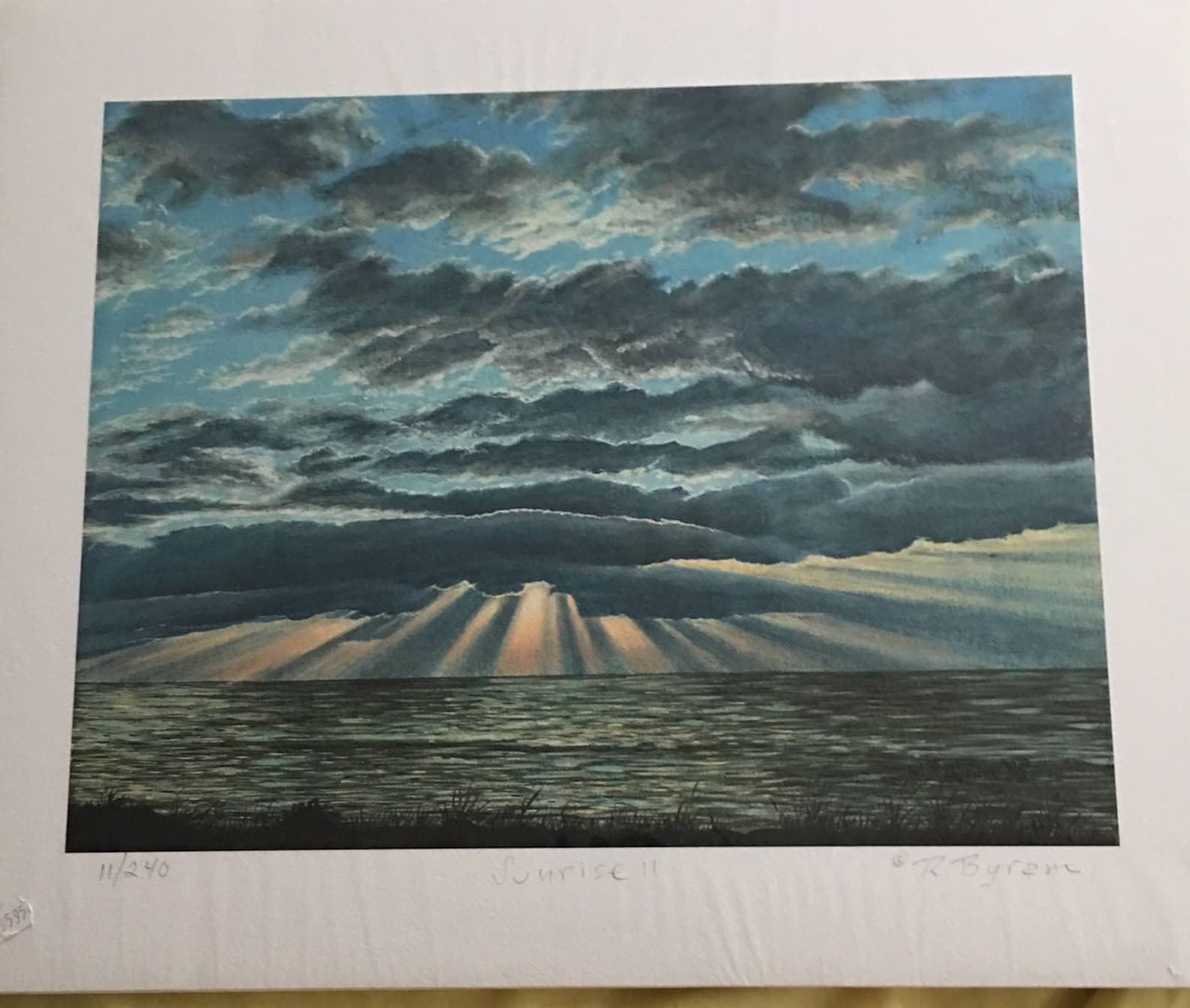 Asheville North Carolina Artist Ray Byram's Giclee Print "sunrise Ii ...