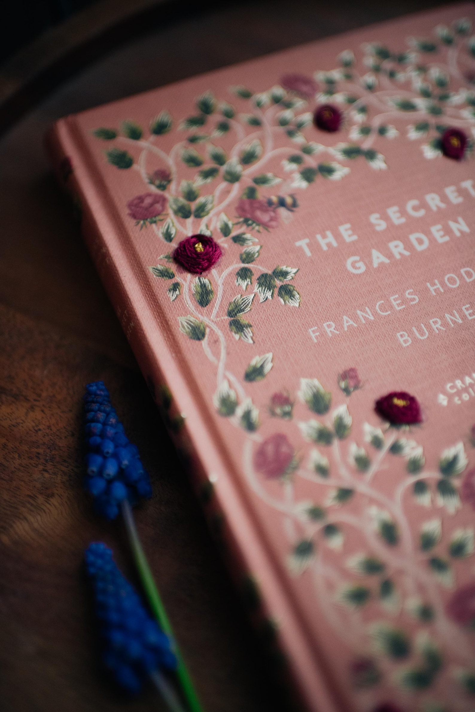 The Secret Garden – Hand-embroidered Hardcover Book | Classic Novel ...