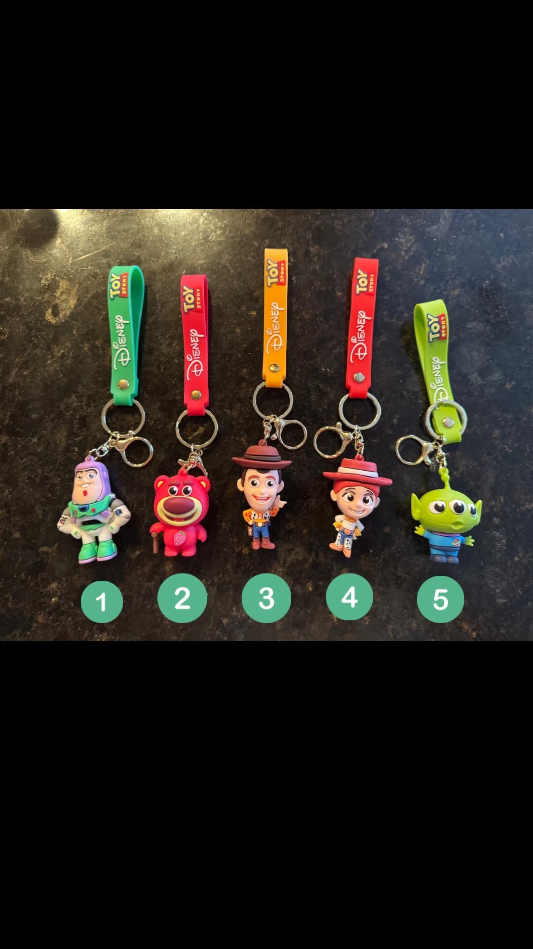 Character Keychains - Etsy