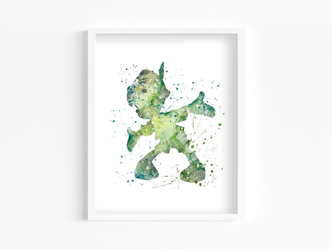 Pinocchio Watercolor Art Print, Nursery Kids Room Decor - Etsy