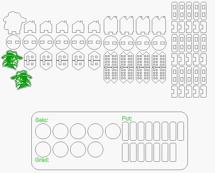 Catan Laser Cut Files | Diy Board Game | Settlers Game SVG DXF AI ...