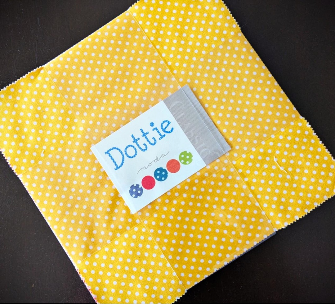 Dottie by Moda Layer Cake 42 10" Squares #45010LC, Discontinued - Etsy