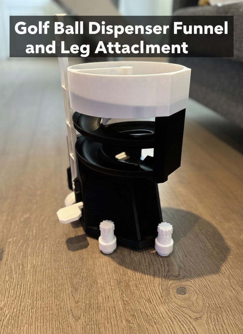 Funnel & Leg Attachment for Golf Ball Dispenser - Etsy