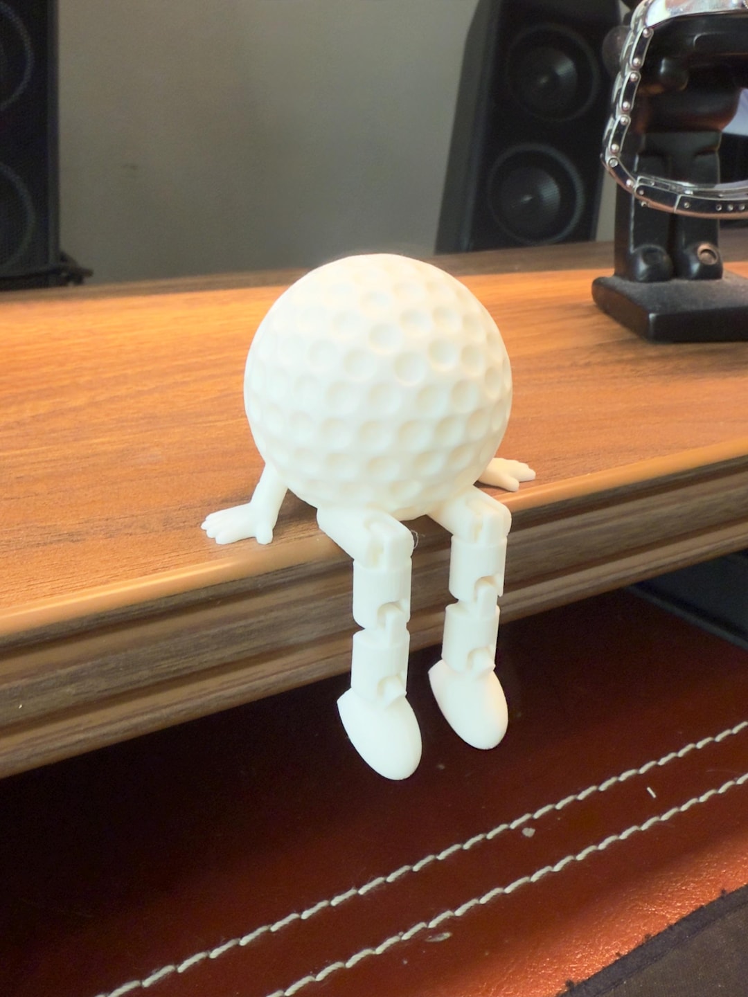 3D Printed Golf Ball Figurine | Funny Golfer Desk Decor - Etsy