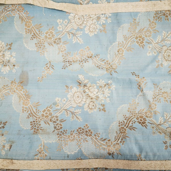 Blue Brocade - Etsy