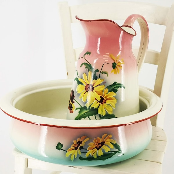 Pitcher and Basin - Etsy UK
