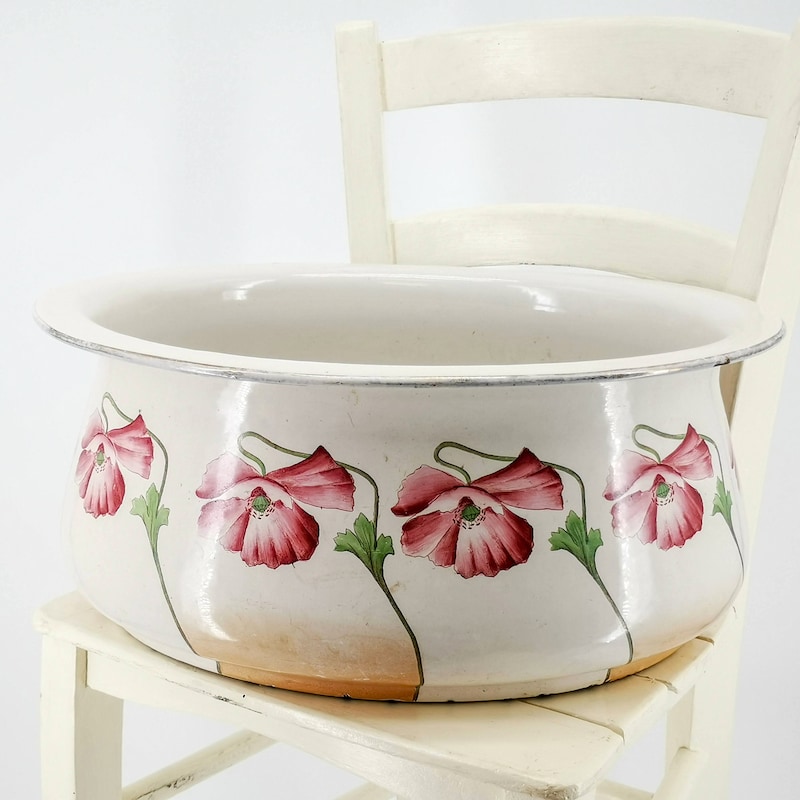 Enamel Wash Basin - Etsy