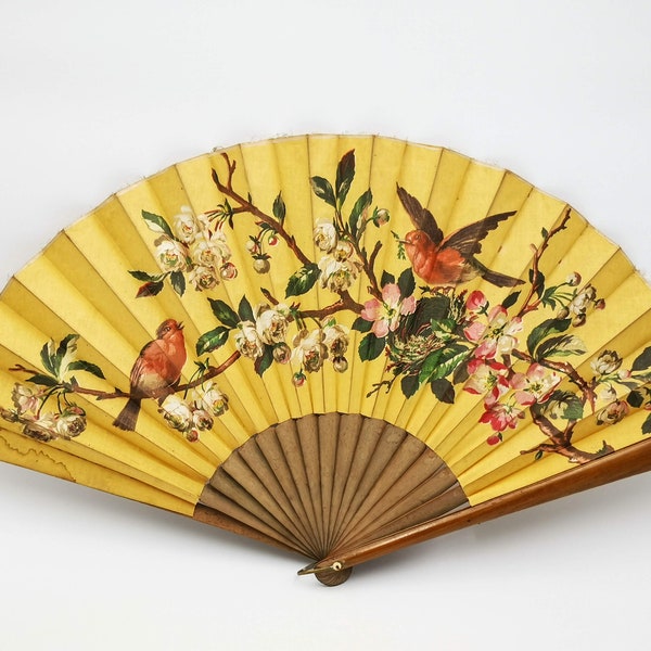 Antique Hand Fan - Etsy
