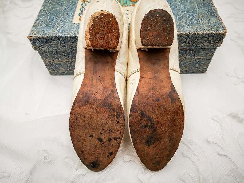 Antique French Girl Shoes in Kid Leather First Communion - Etsy