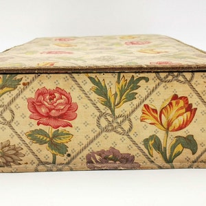 Antique French Fabric Box, Floral Textile Boudoir Box - Etsy