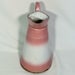 Antique French Enameled Body Pitcher, Pink to White Shades, Shabby Chic ...
