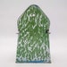 Antique French Enameled SALT BOX Marbled Decor Green & White - Etsy