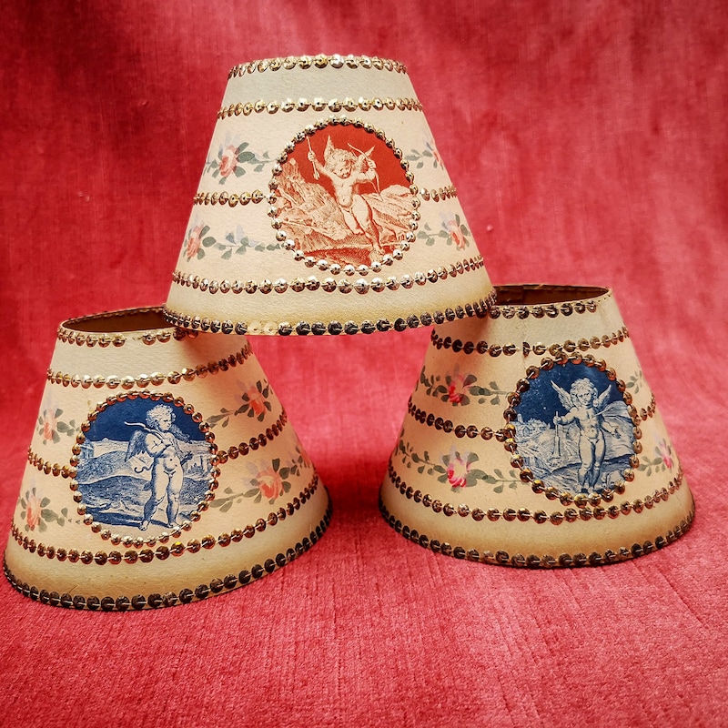 Vintage Lamp Shade - Etsy