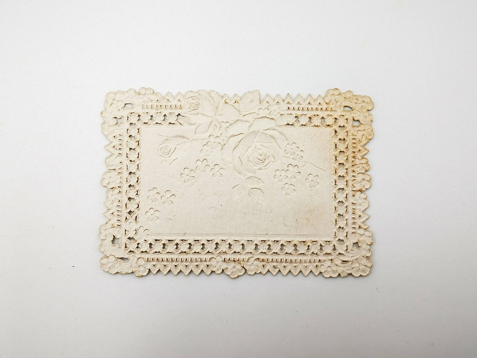 Antique French Small Size Paper Lace Cards Paper Lace and Die | Etsy