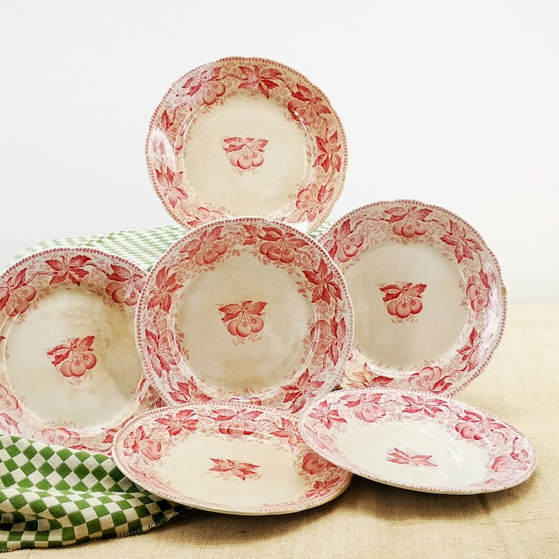 Cherry Dinnerware - Etsy
