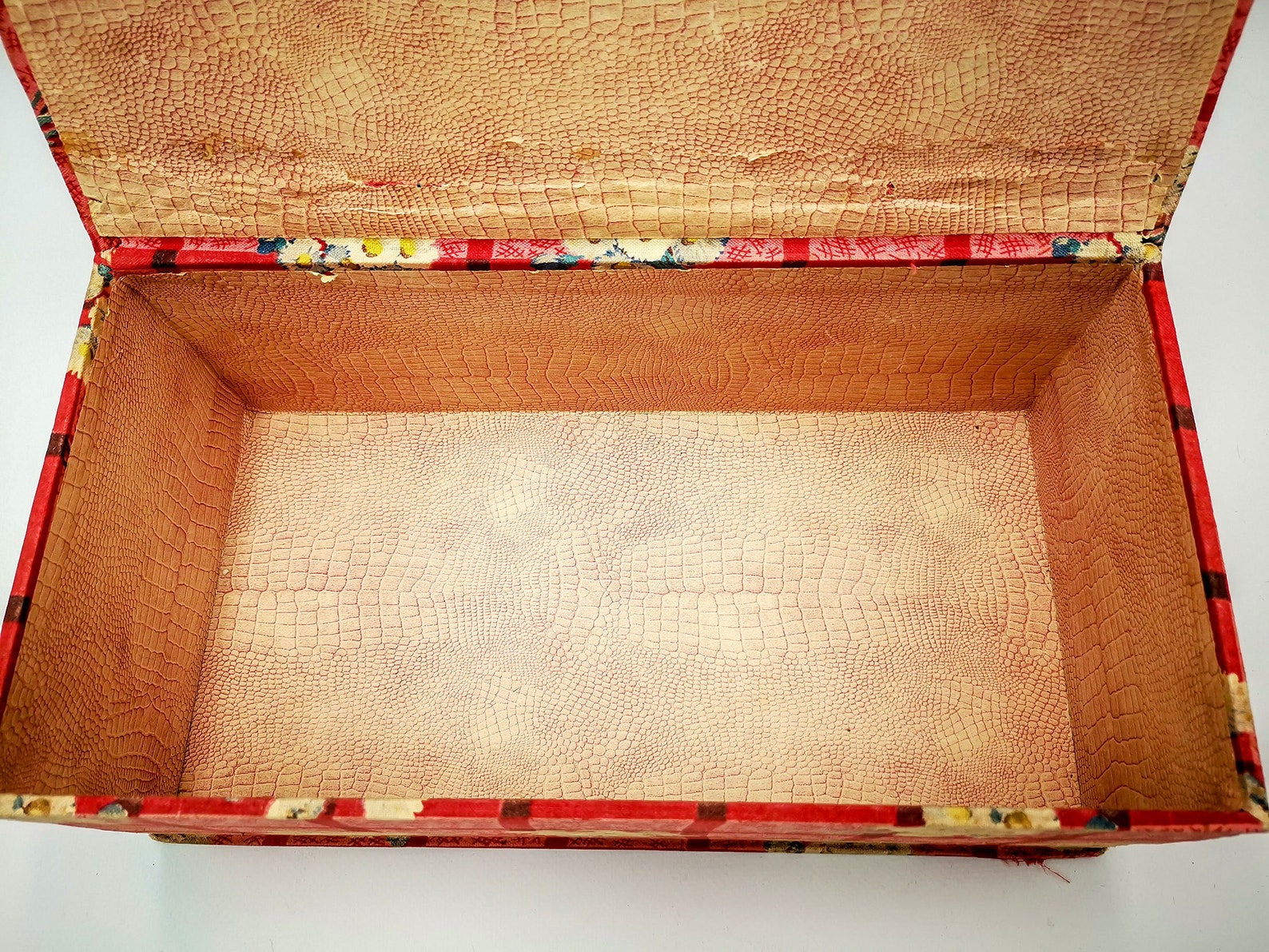 Antique French Fabric Box, Pink Boudoir Decor, Daisy Textile, 1930s - Etsy