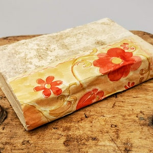 Antique Rare Italian Book Printed in Venice, 1609, Hand Painted Spine ...