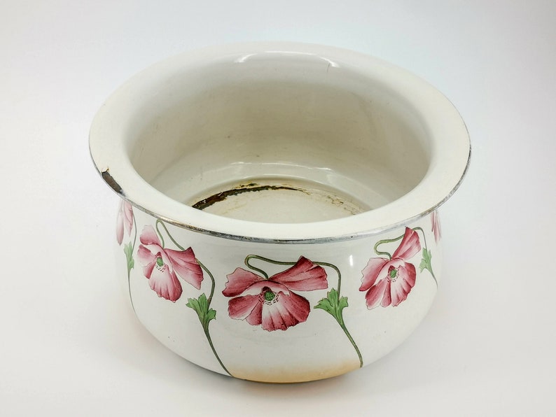 Antique Rare French Enamel Foot Wash Basin Enamel Foot Wash - Etsy
