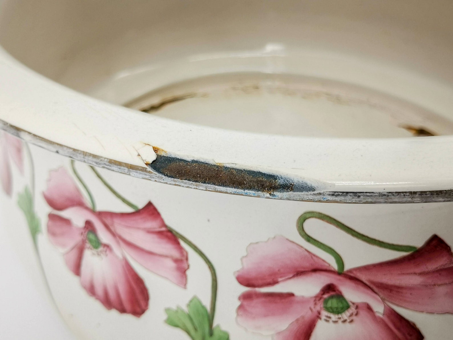 Antique Rare French Enamel Foot Wash Basin Enamel Foot Wash - Etsy