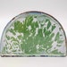 Antique French Enameled SALT BOX Marbled Decor Green & White - Etsy