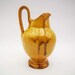Antique French Pitcher Yellow Glazed Terracotta Pitcher - Etsy