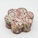 Antique Italian Box Flower Shape Box Covered With Marbled - Etsy