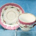 VIEUX PARIS Antique French Tea Cup & Saucer Pink With Antique - Etsy