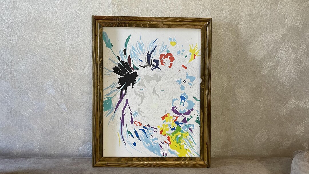Handmade Frame With Picture Inset Custom Size Frames for Natural Wood ...