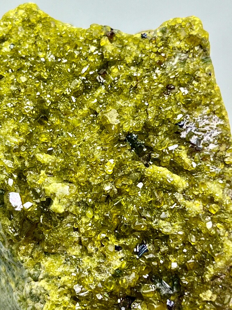 Magnetite Diopside Vesuvianite Specimen, Afghanistan Mineral - Etsy