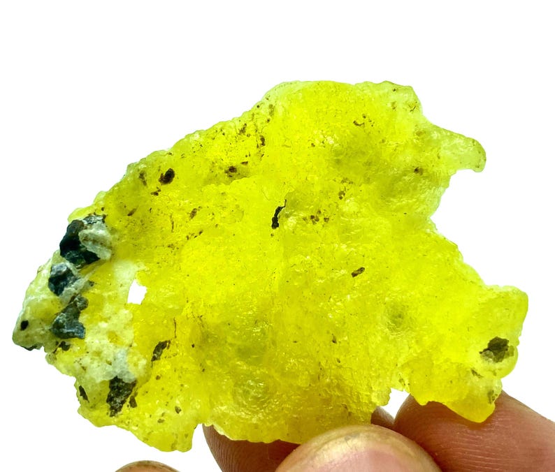 Natural Yellow Brucite Crystal Specimen (65 Carat) – Pakistan Origin - Etsy
