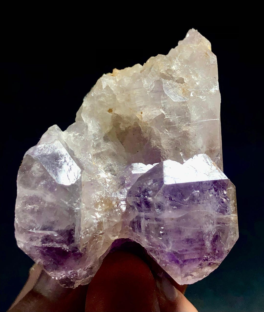 87:gram Beautiful Natural Top RARE Unique Piece Amethyst Specimen ...