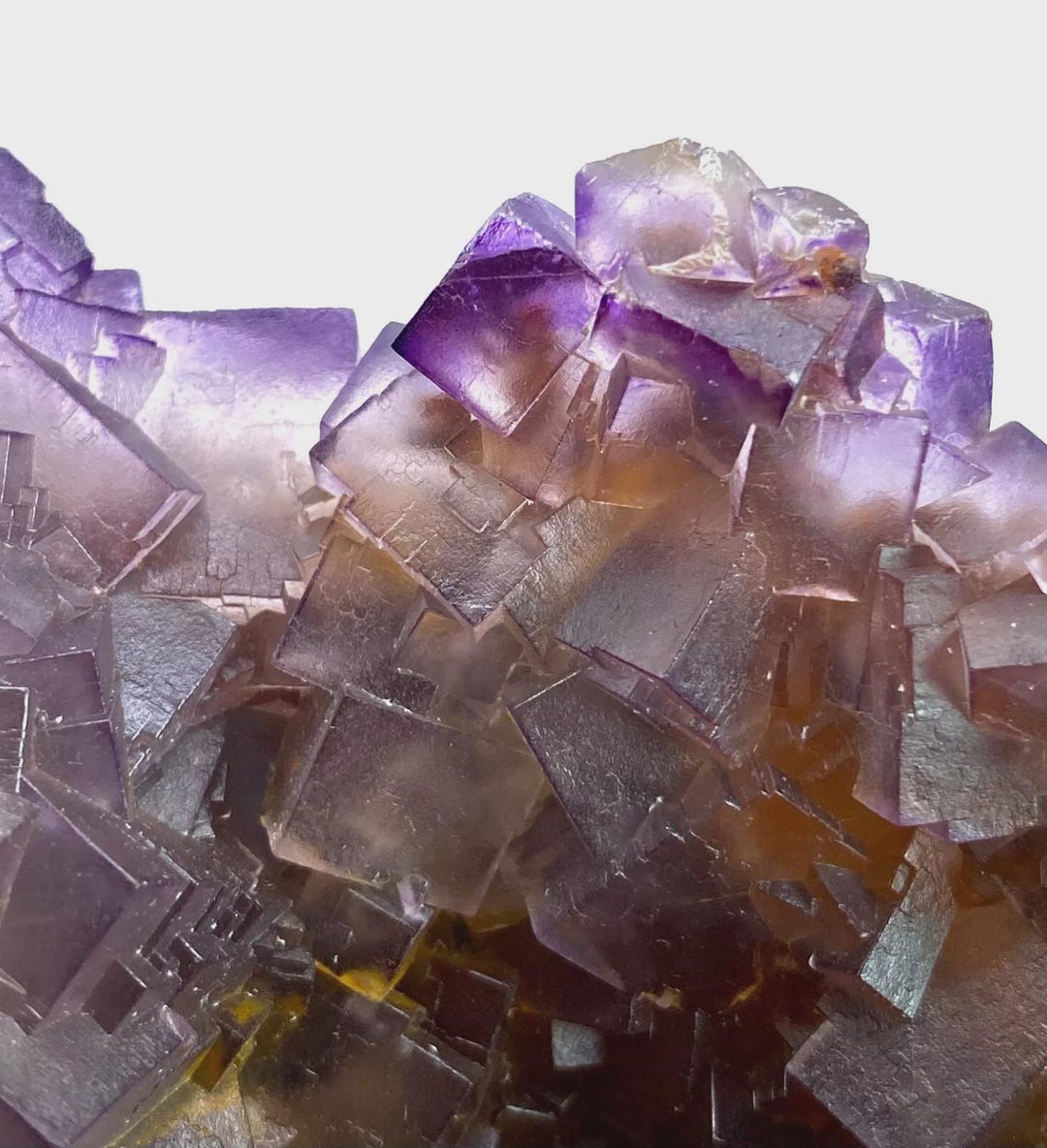 567:gram Extremely Rarest Unique Color Top Purple With Blue Cubic ...