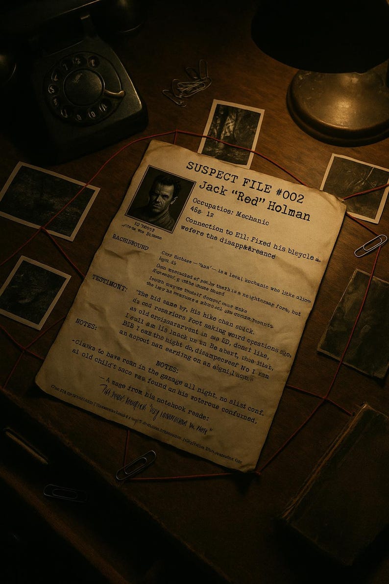 Clara Finch Mystery – Printable Cold Case Puzzle Game With Locked Files ...