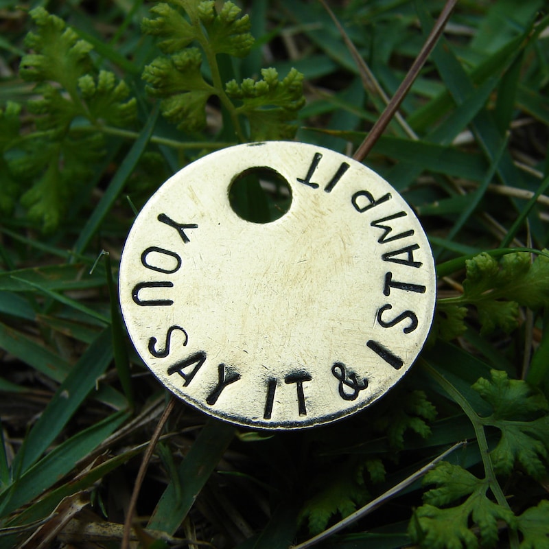 Brass Tag - Etsy
