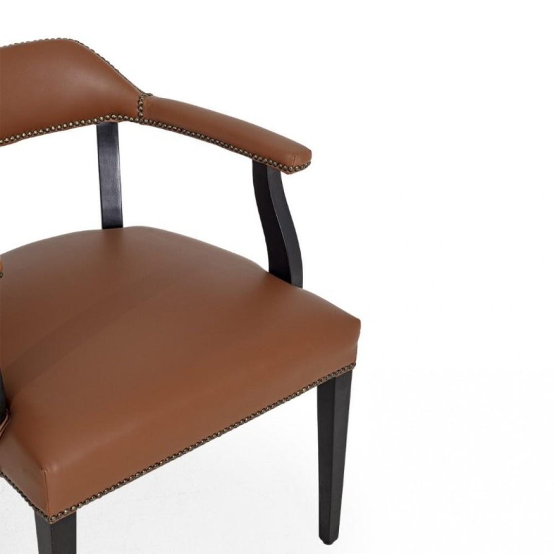 The Elegance of Modern Lines and Leather Details Indoor Armrest Chair ...