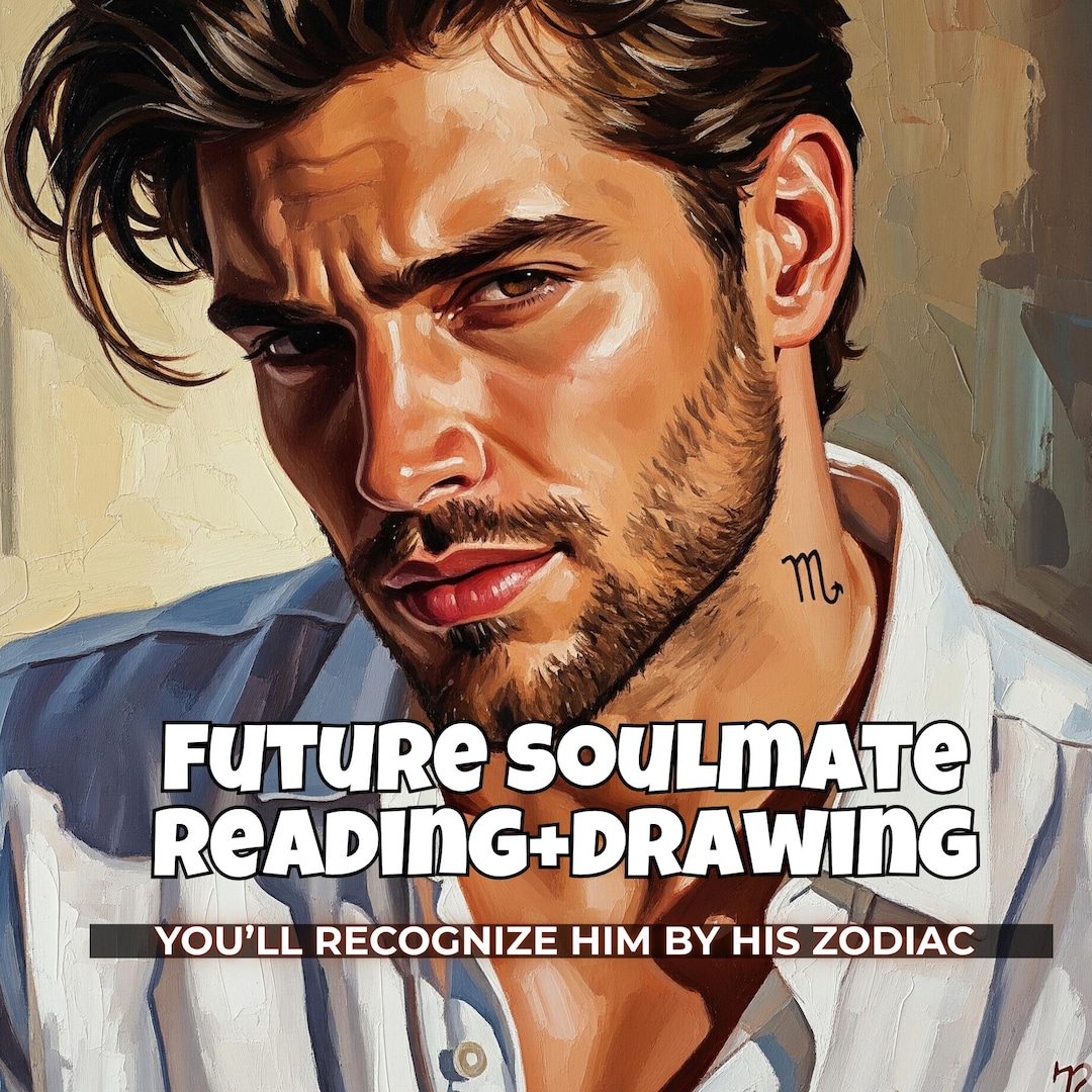 Psychic Hyperrealistic Soulmate Drawing & Reading - Future Husband/wife ...