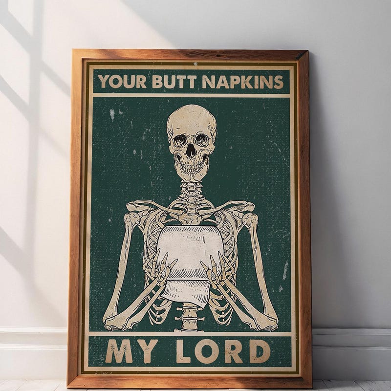 Your Butt Napkin My Lord - Etsy